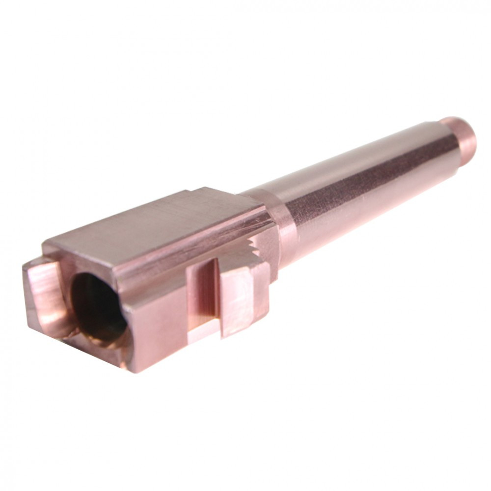 9mm Titanium Nitride Rose Gold Stainless Steel Barrel For Glock 19