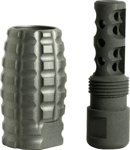 Timber Creek AR-15 Tungsten Muzzle Brake Blast Can Combo