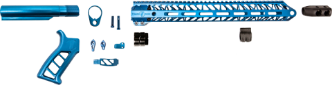Timber Creek AR-15 Blue Outdoors Build Kit