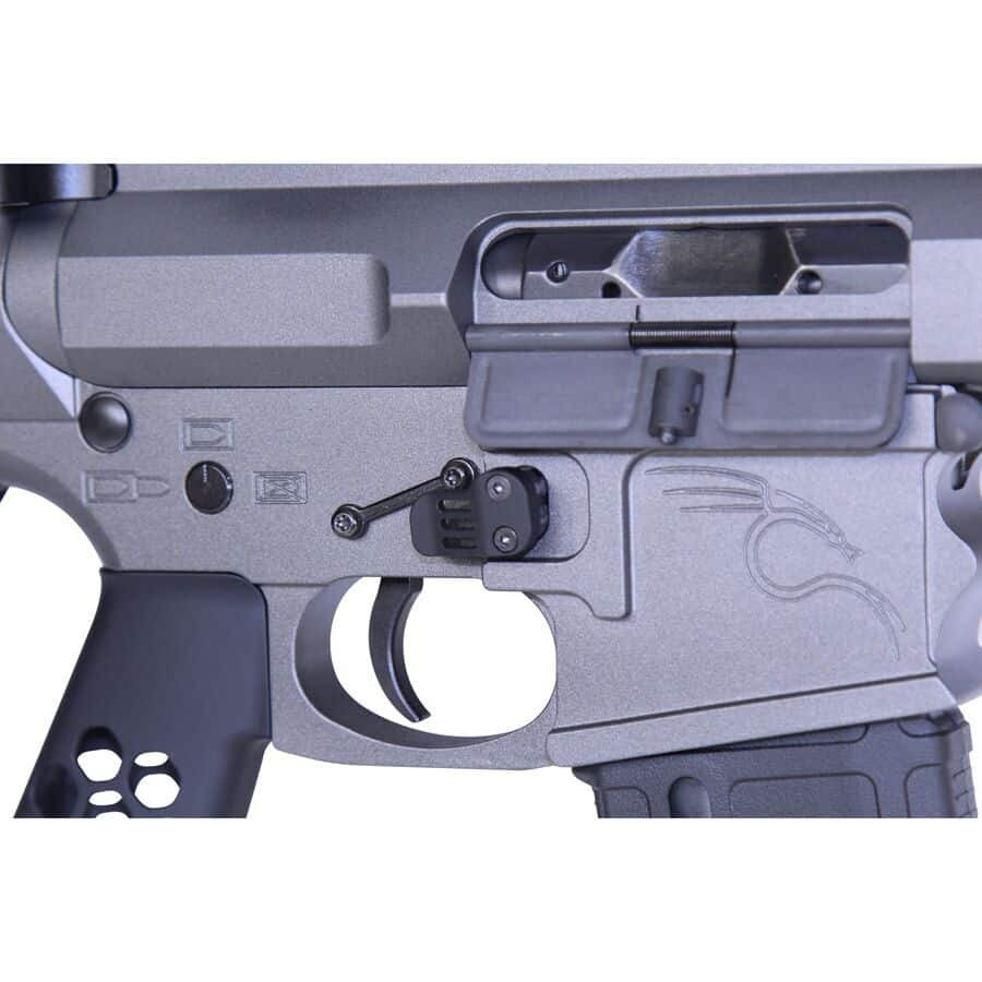 Guntec AR-15/AR.308 Anodized Black Extended Mag Catch Paddle Release
