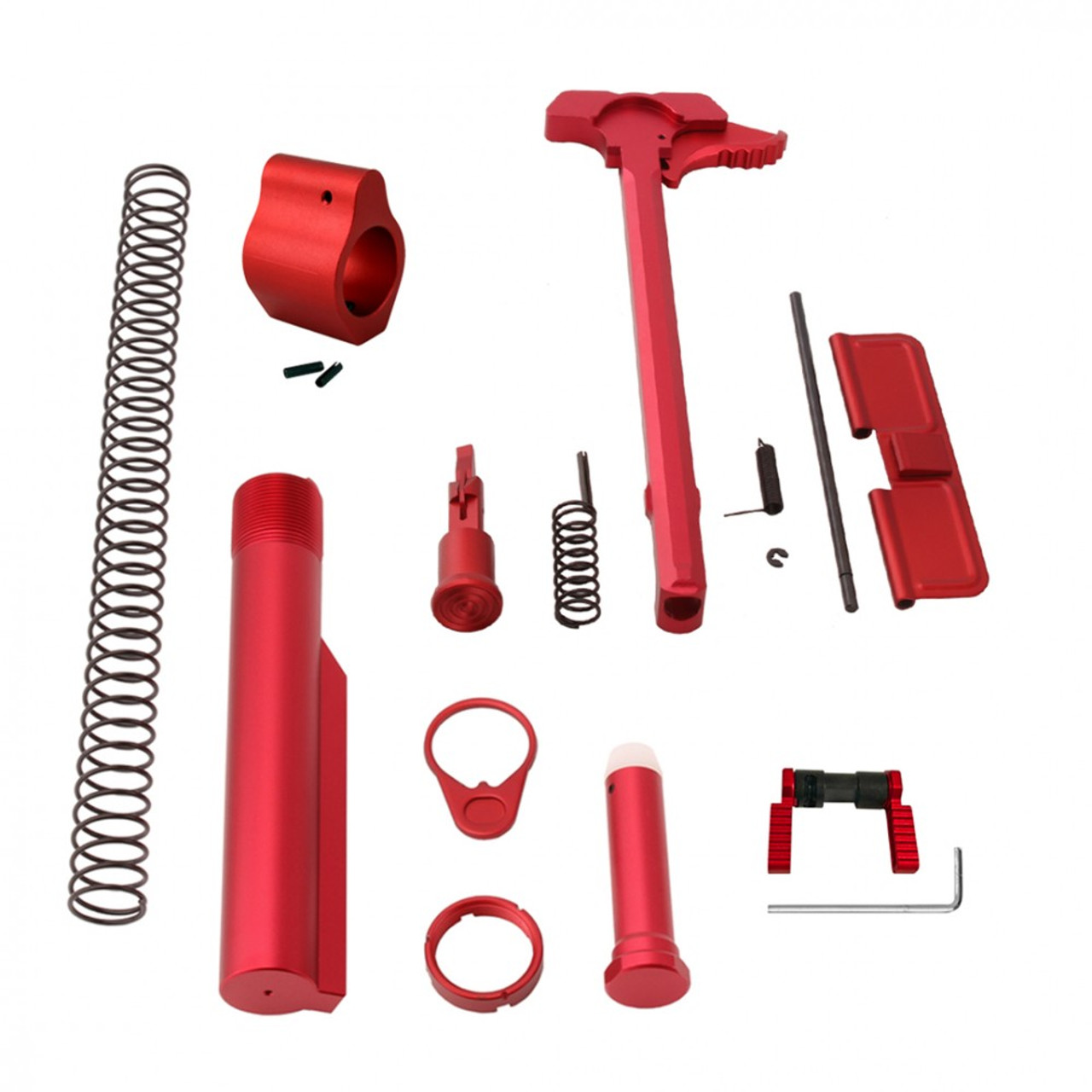 Ar15 Red Color Accent Kit