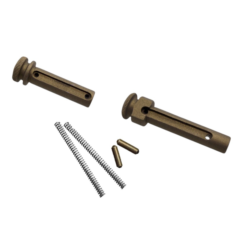 AR-15 Cerakote Burnt Bronze Extended Takedown Pin Set