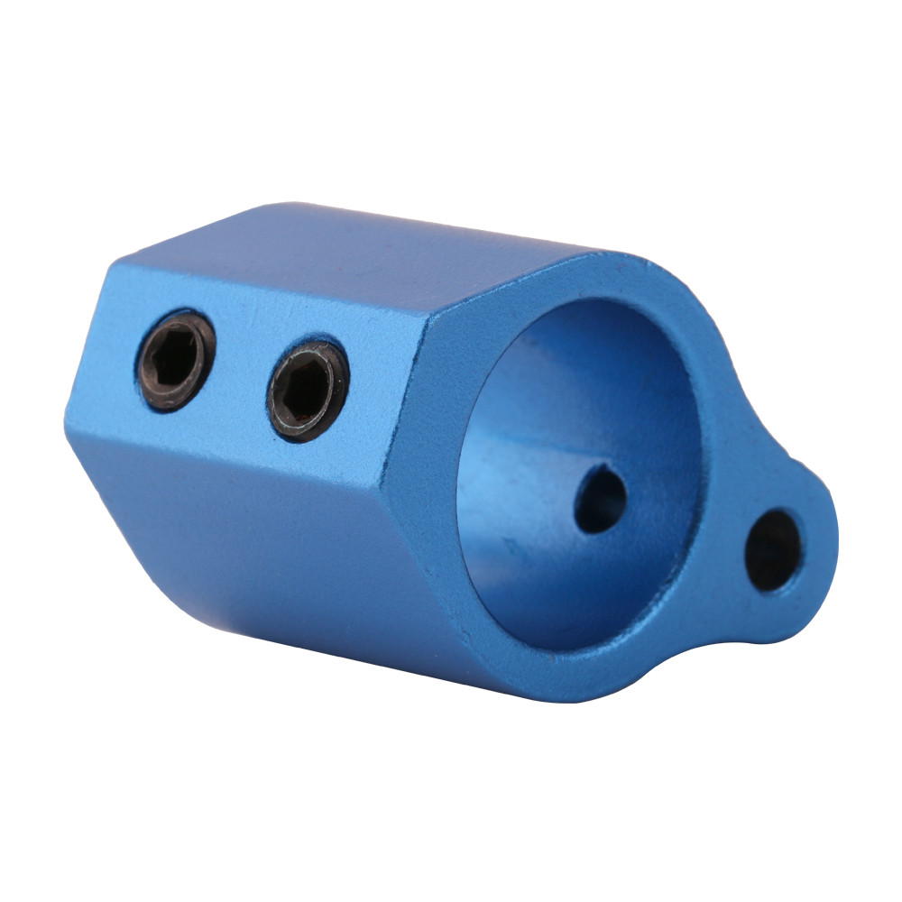 AR15 .750 Blue Low Profile Aluminum Gas Block