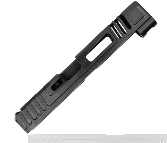 Compatible Glock 34 Gen 3 Nitride Aftermarket Pistol Slide w Pre Cut Optics