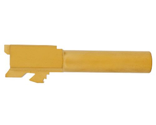 Gold Titanium 9mm Nitride Barrel For Glock 26