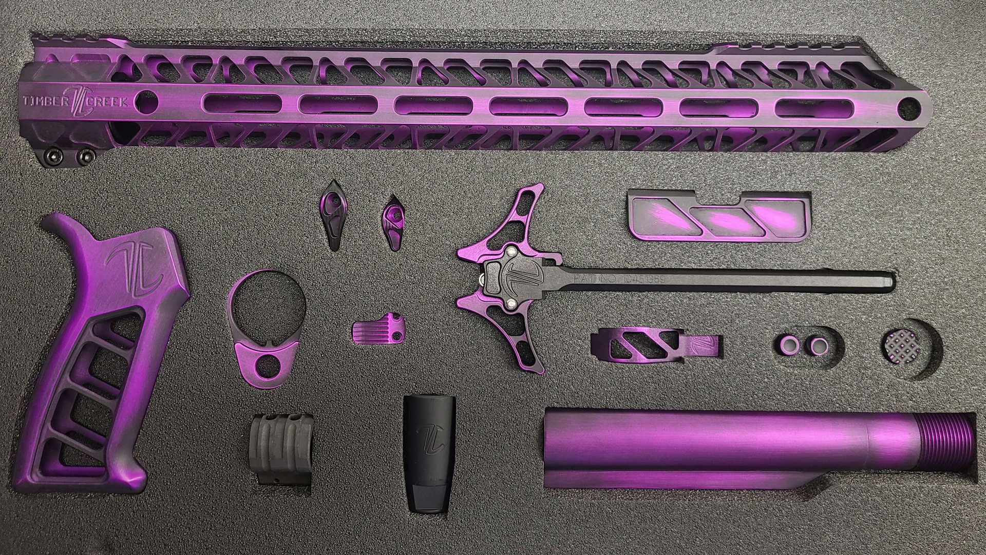 Custom Timber Creek 15" Purple Battleworn Enforcer Build Kit