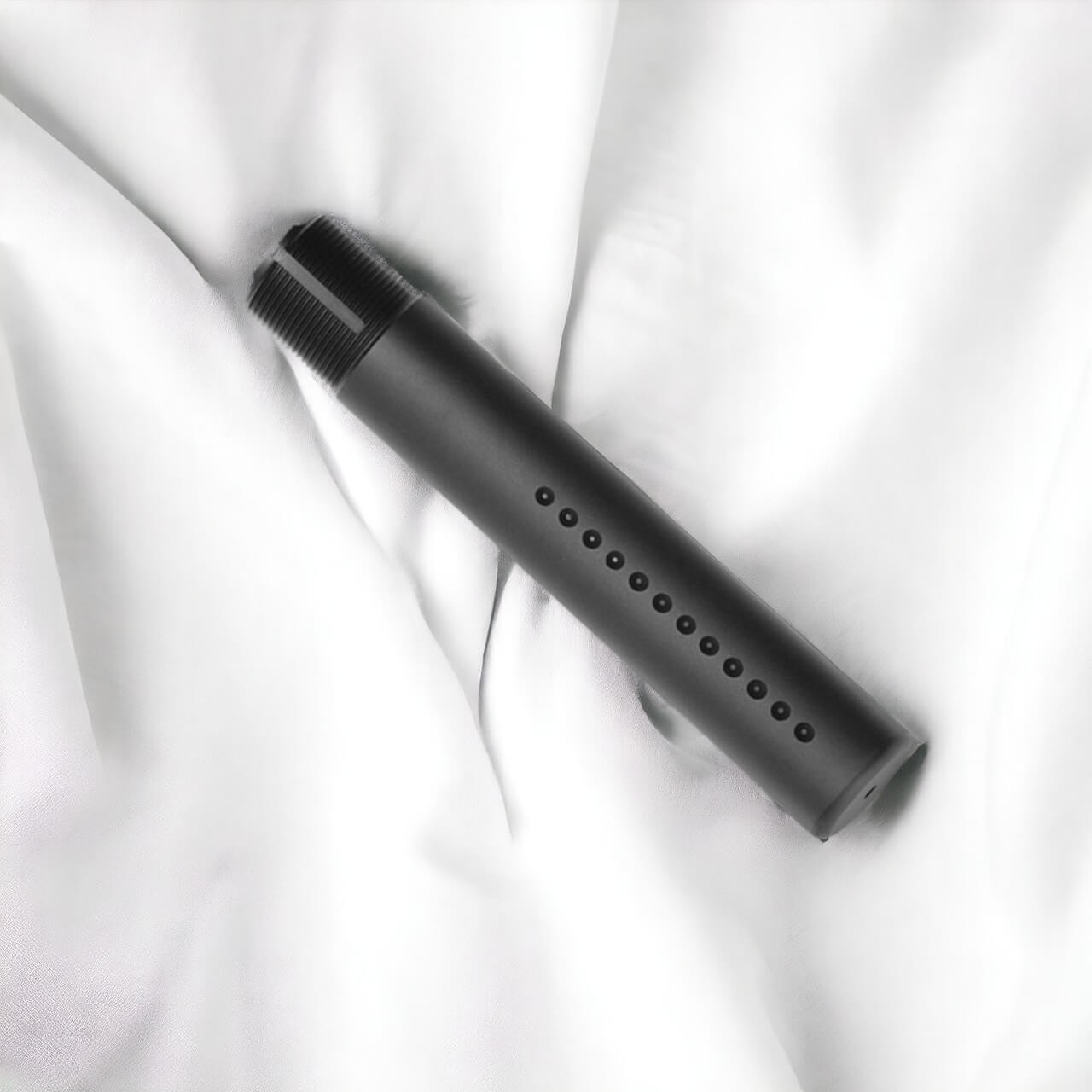AR-15 Custom Made Black Holy Fluted Pistol Buffer Tube
