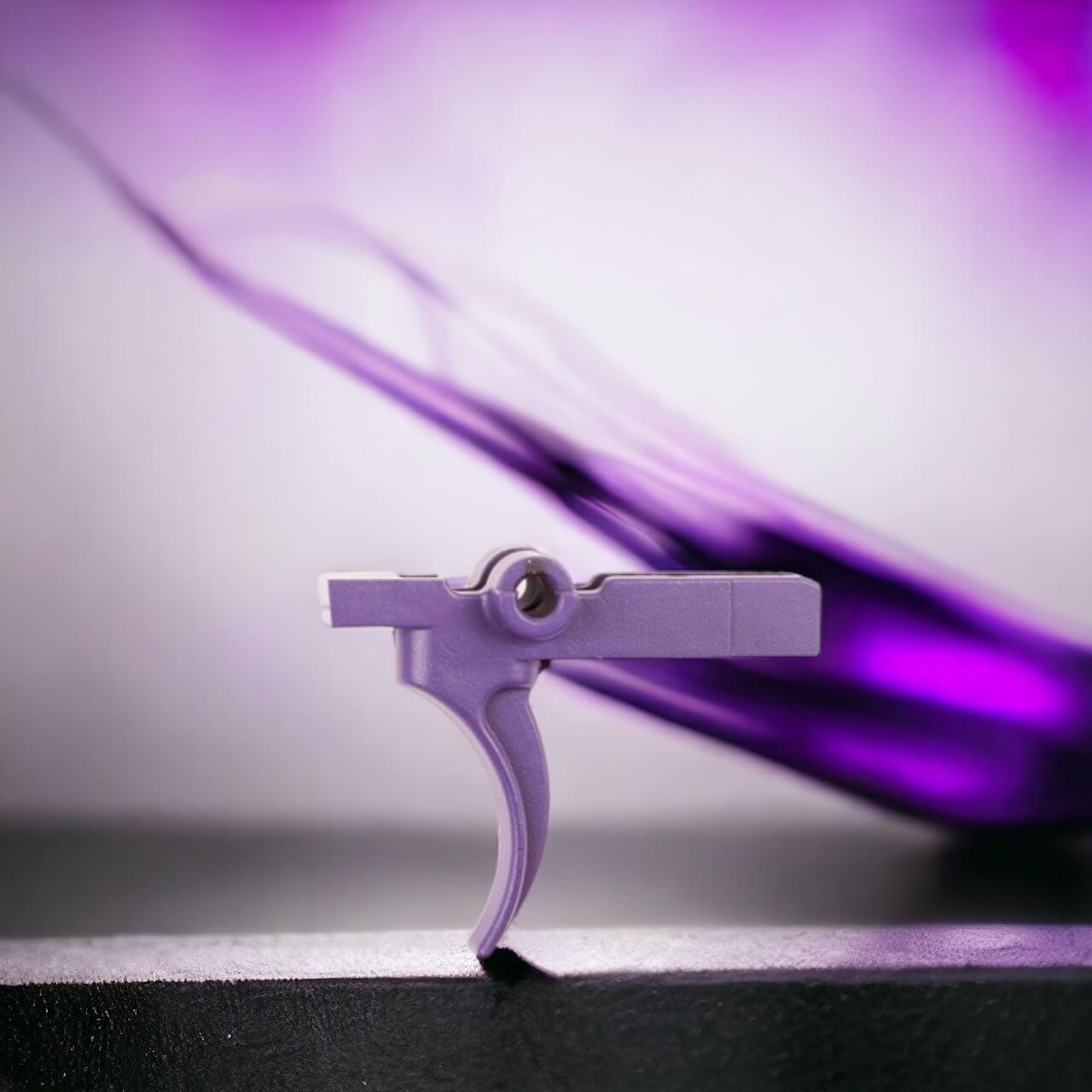 Purple Mil Spec AR-15 Single Stage Trigger