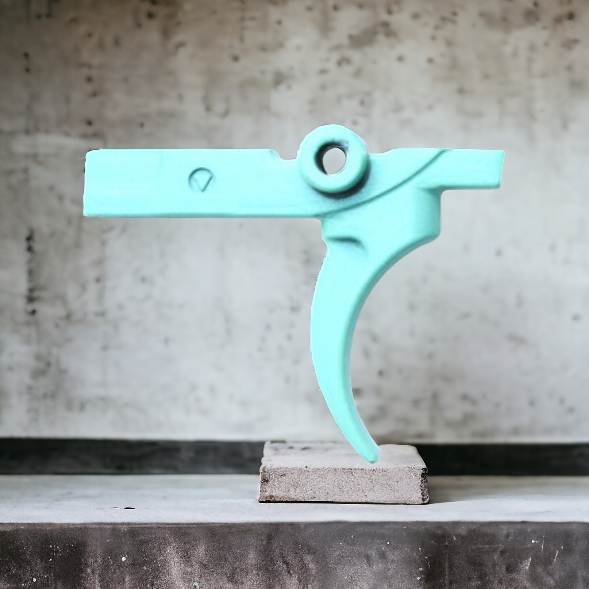 AR-15 Robins Egg Blue Cerakote Trigger