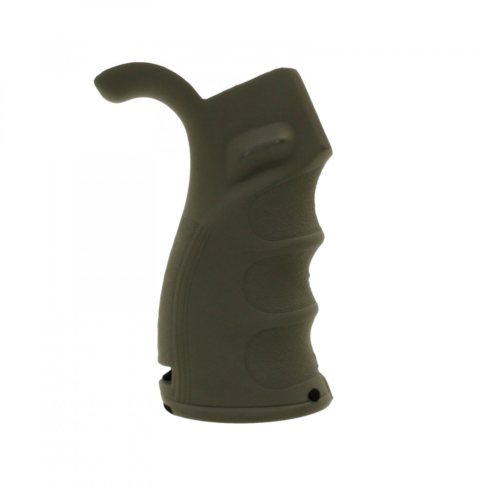 AR-15/AR-10 Olive Drab Green ODG Cerakote Beavertail Pistol Grip