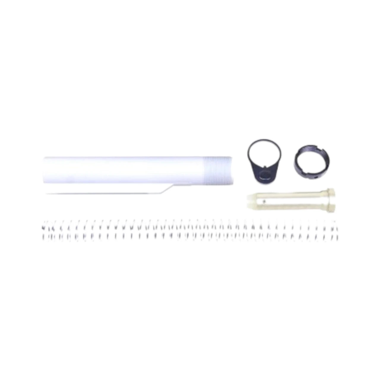AR-15 Arctic White Buffer Tube Kit