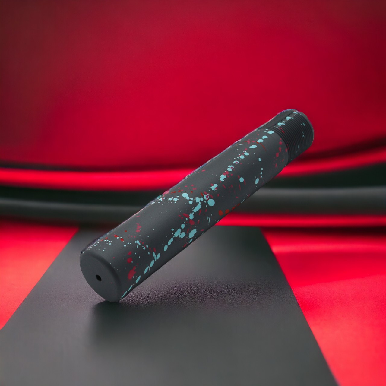AR15 Custom Cerakote Sniper Grey Pistol Buffer Tube