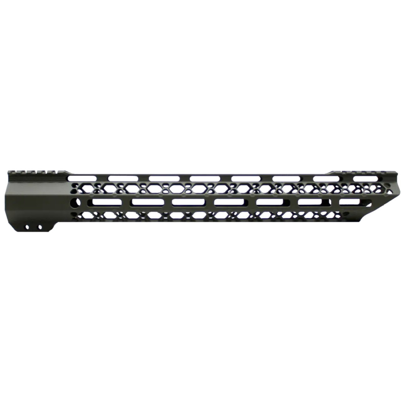 AR-15 15" Black Cerakoted MLOK Skeletonized Handguard