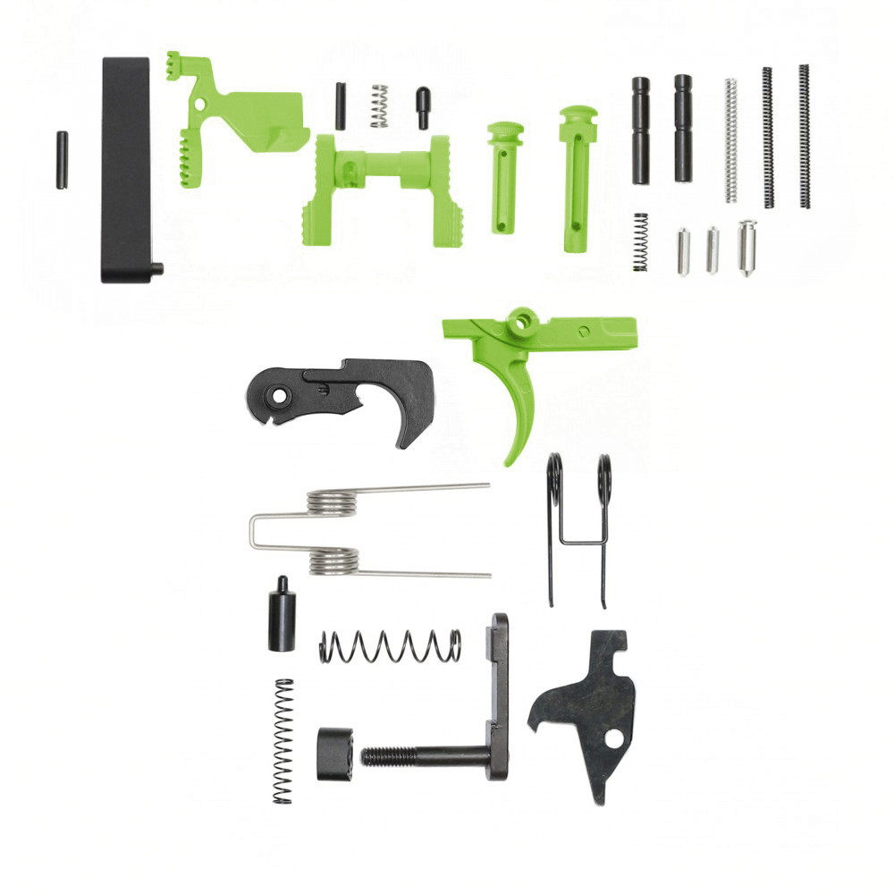 AR15 Custom Cerakote Colored Lower Parts Kit-No Grip