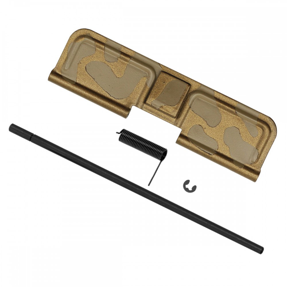 AR-15 Cerakote FDE/BB Camo Ejection Port Dust Cover Assembly