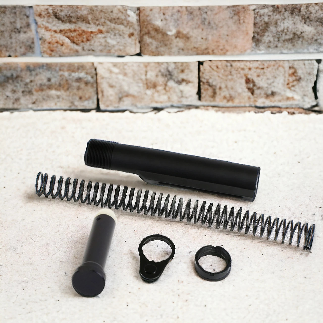 AR-15 6 Position Aluminum Buffer Tube Kit, Mil Spec