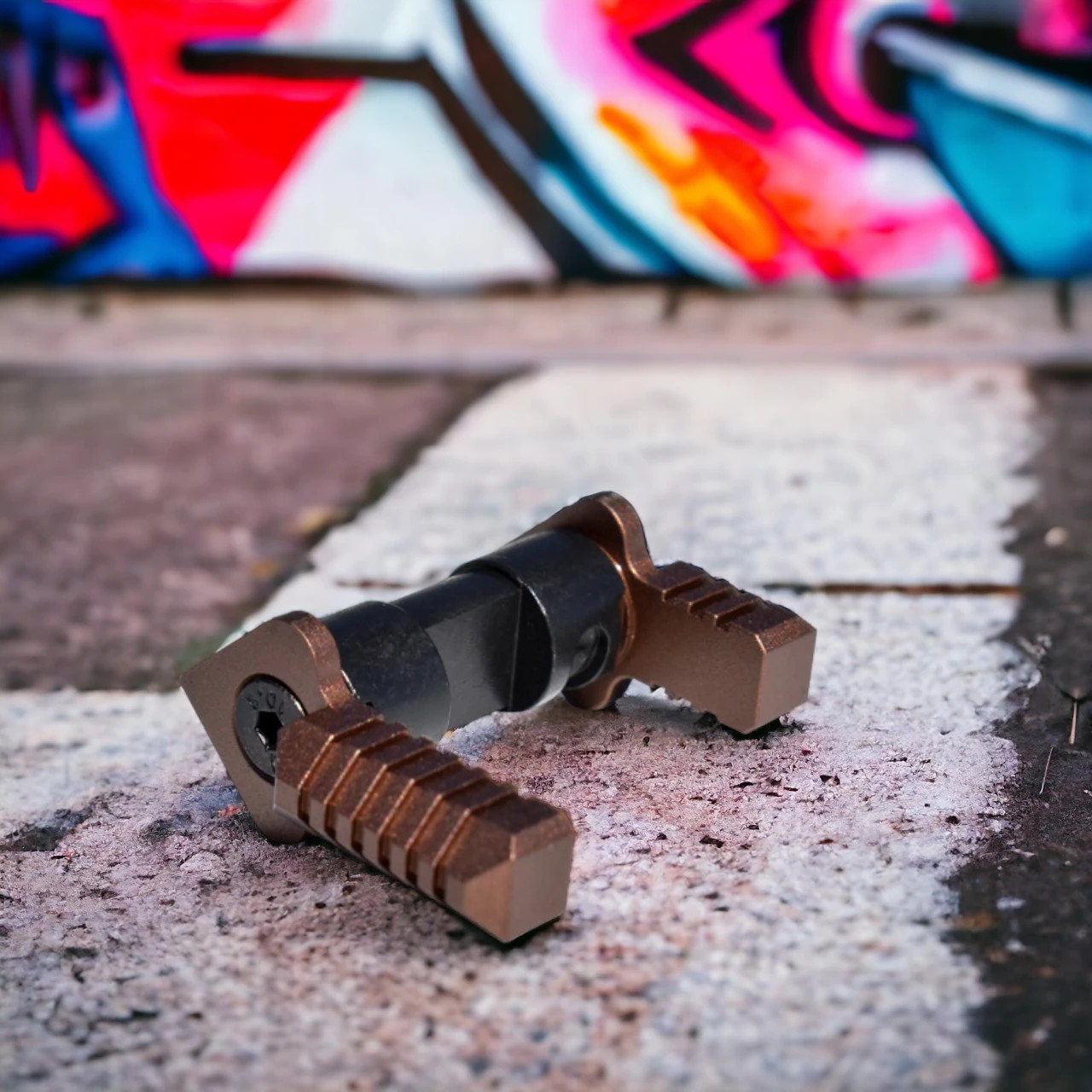 AR-15 Brown Steel Ambidextrous Safety Selector Switch