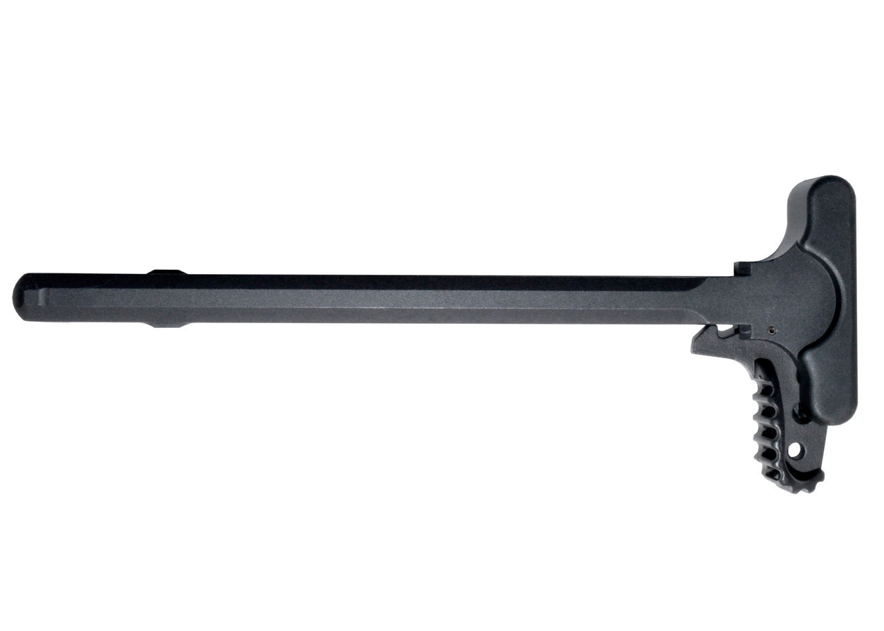 100-AR-15 Black Tactical Rifle Charging Handle with Square Latch