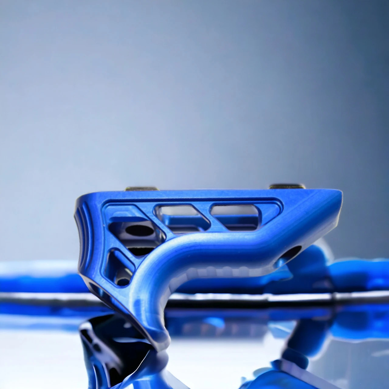 Timber Creek AR-15 Blue Enforcer Mini Angled Foregrip