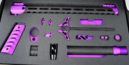 Timber Creek Purple Carbon Fiber Enforcer Kit