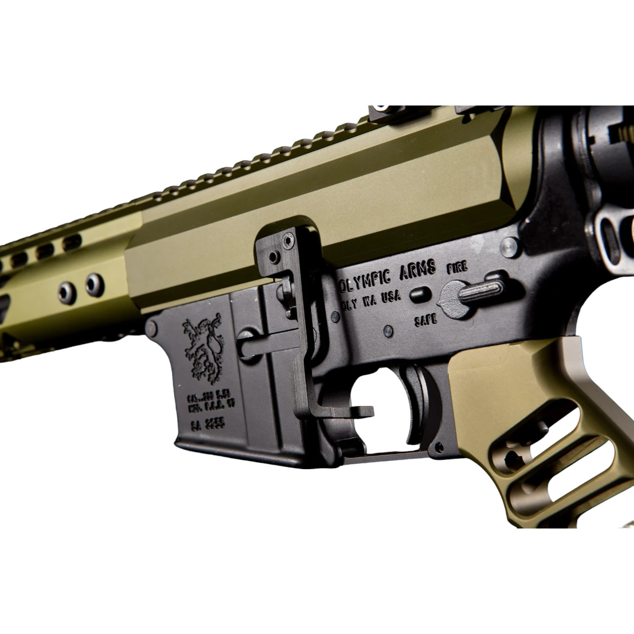 Guntec AR-15 Anodized Black Enhanced Bolt Catch Release