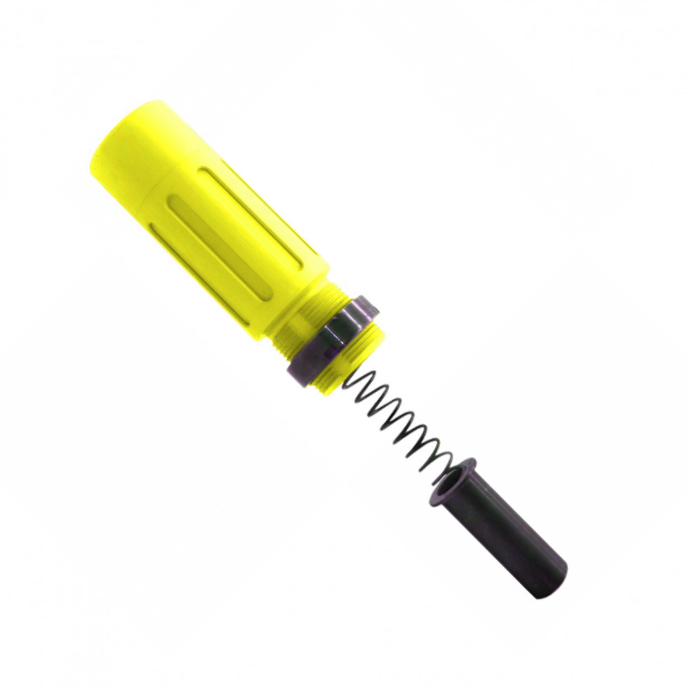 AR-15 Cerakote Lemon Yellow 3.5" Compact Buffer Tube System