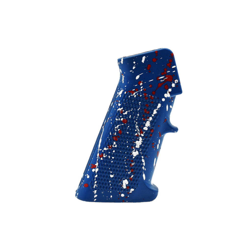 AR-15 5.56 16" Blue Flame Splatter Ultimate Rifle Build Kit