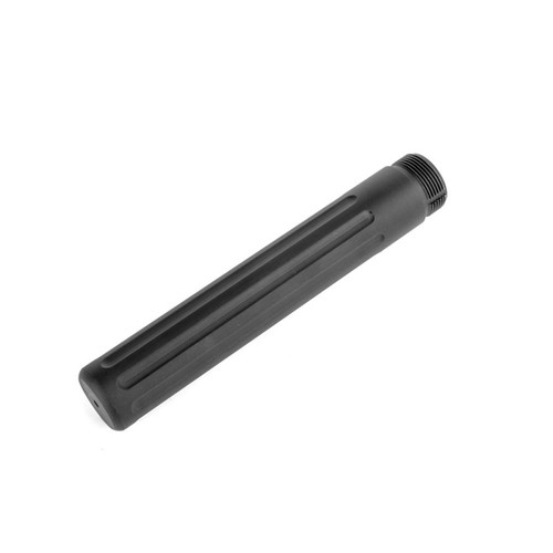 AR-15 Custom Made Black Holy Fluted Pistol Buffer Tube