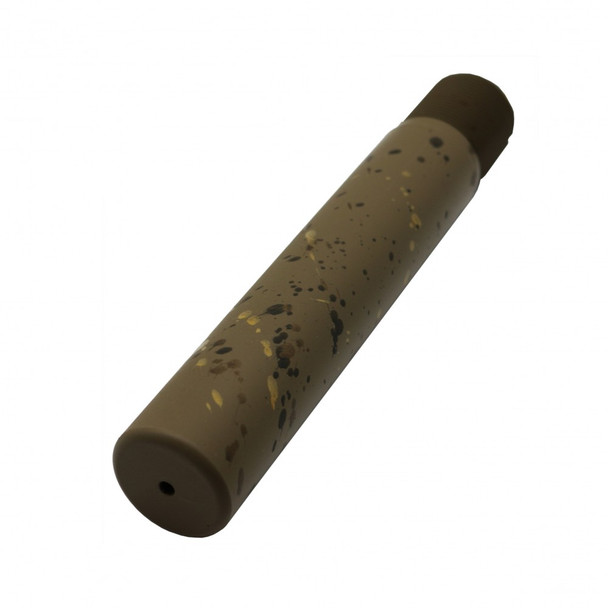 AR-15 Custom Cerakote FDE Splatter Pistol Buffer Tube