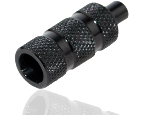 AR-15 Black Aluminum Extended Side Charging Handle Bolt