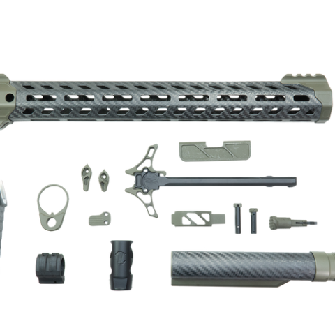 Timber Creek Olive Drab Green (ODG) Carbon Fiber Enforcer Kit