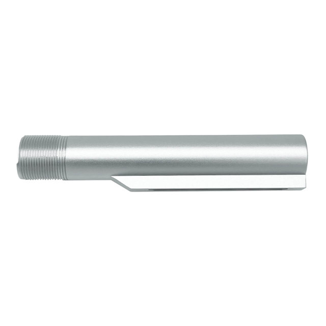 AR-15 Silver Anodized 6 Position Buffer Tube