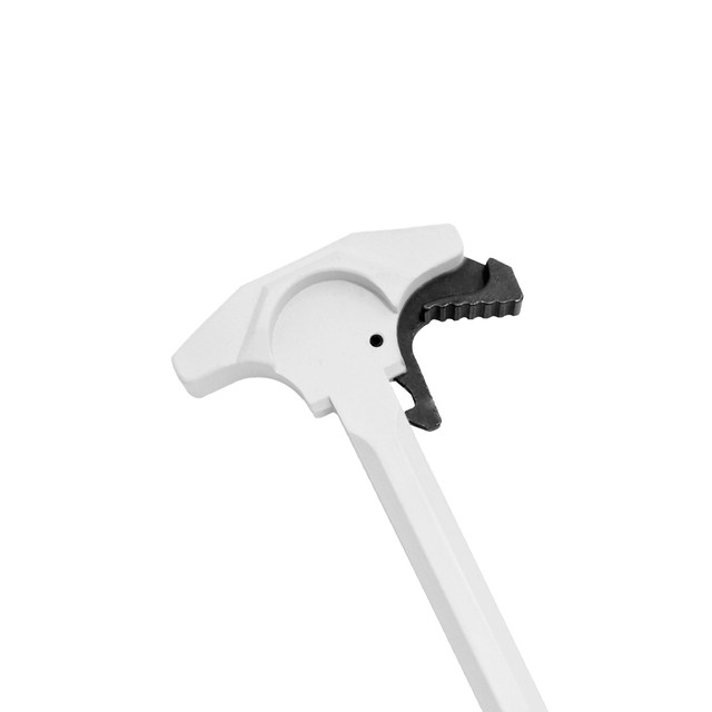 AR-15 White Talon Style Charging Handle w/ Oversized Latch