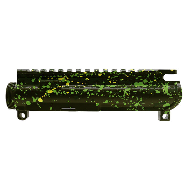 AR15 Cerakote Splattered Olive Drab Green (ODG) Upper Receiver