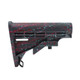 AR-15 Custom Sniper Grey Splatter M4 Buttstock