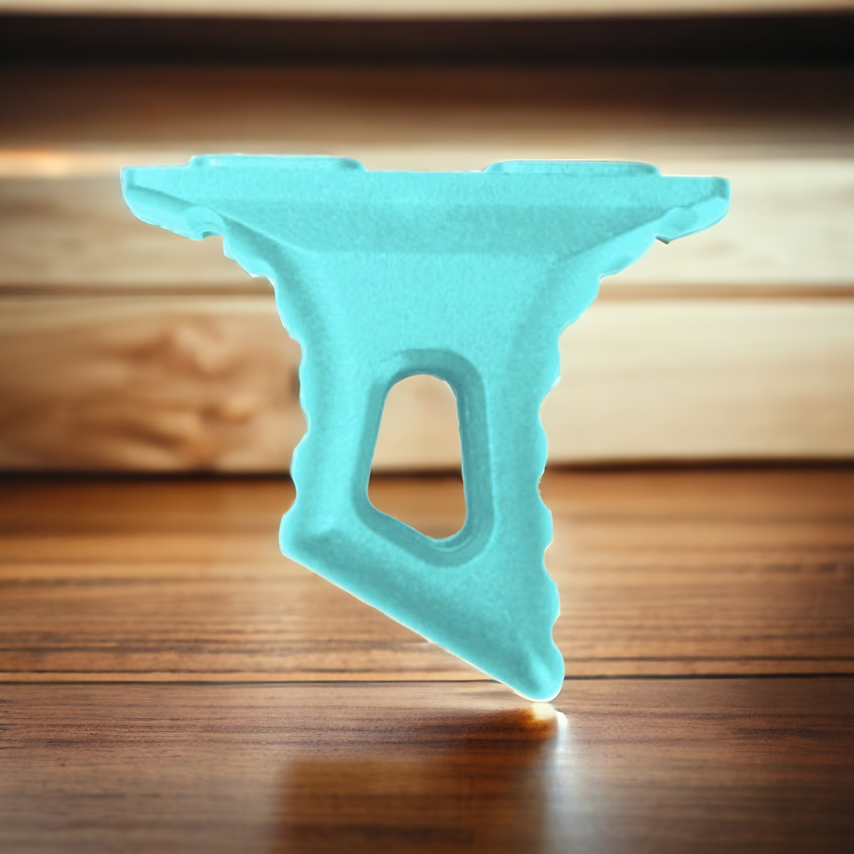 Robins Egg Blue Cerakote Small Angled Mlok Hand Stop