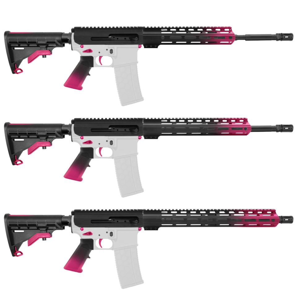 Shop Premium Pink AR-15 Gun Parts | Stylish & Durable Pink Rifle ...