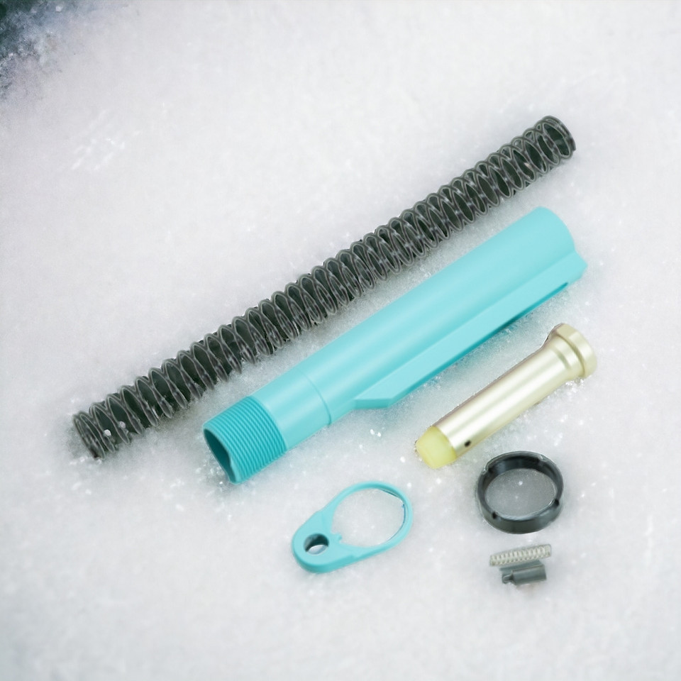Timber Creek AR-15 Robins Egg Blue Buffer Tube Kit