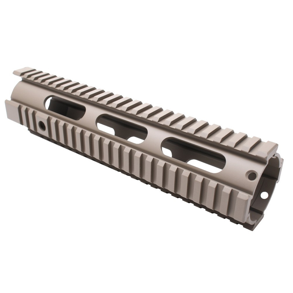 AR-15 Cerakote Flat Dark Earth (FDE) Quad Rail