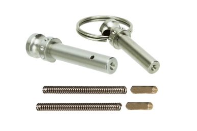 AR-15 Extended Stainless Steel Takedown Pin Set w Hardware