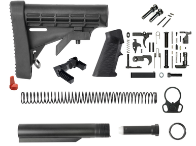 AR-15 Mil Spec Lower Build Kit minus Lower Receiver