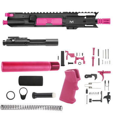 AR15 5.56 NATO Pink Pistol Complete Upper