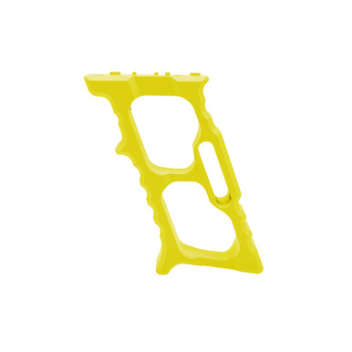 AR-15 Cerakote Yellow Large Cut Aluminum Foregrip