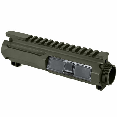 AR-15 OD Green Slick Side Upper Billet Upper Receiver
