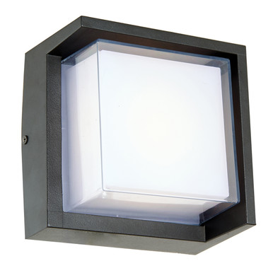 Light Bulbs Etc. - Abra Geo LED Wall Fixture in Matte Black - 50023ODW ...