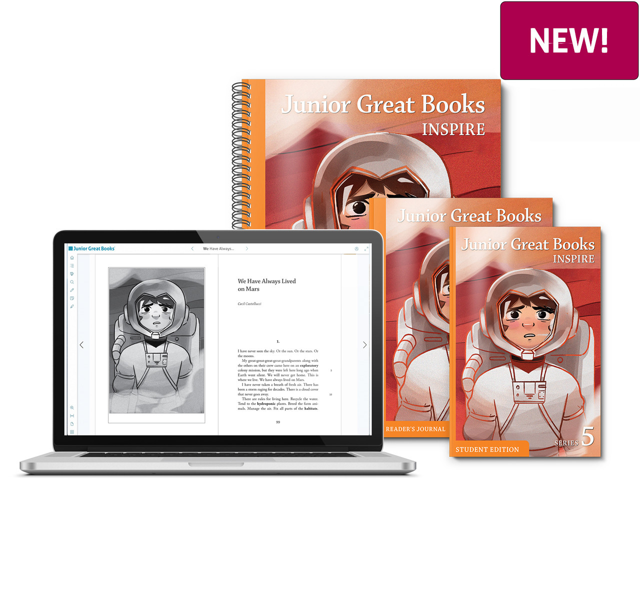 JGB Inspire Series 5 Print and Digital Classroom Bundle