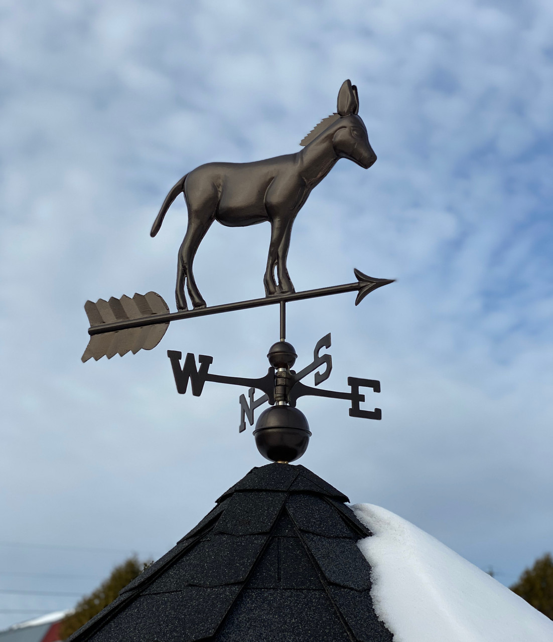 Donkey Weathervane 1 at Weathervanes of Maine