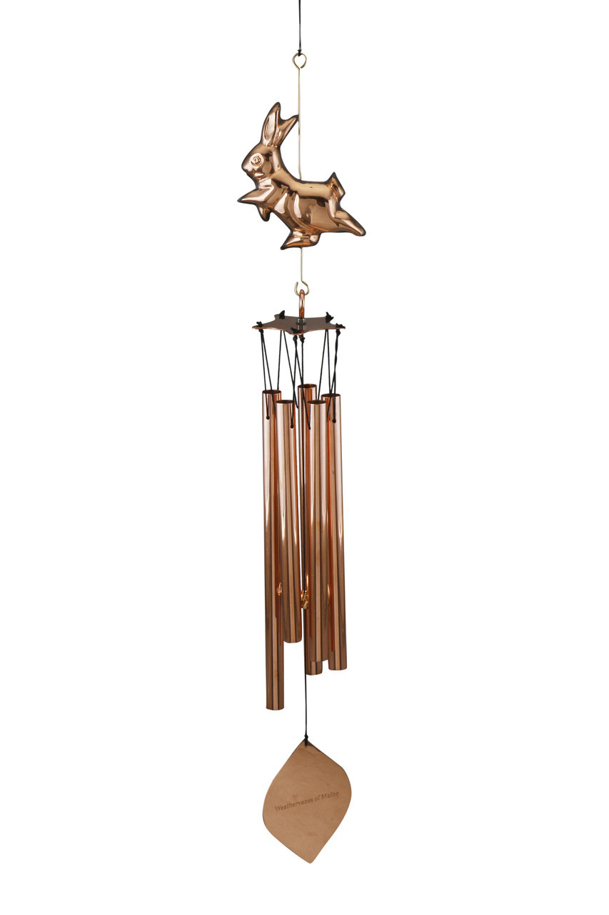 Rabbit Wind Chime - Weathervanes of Maine