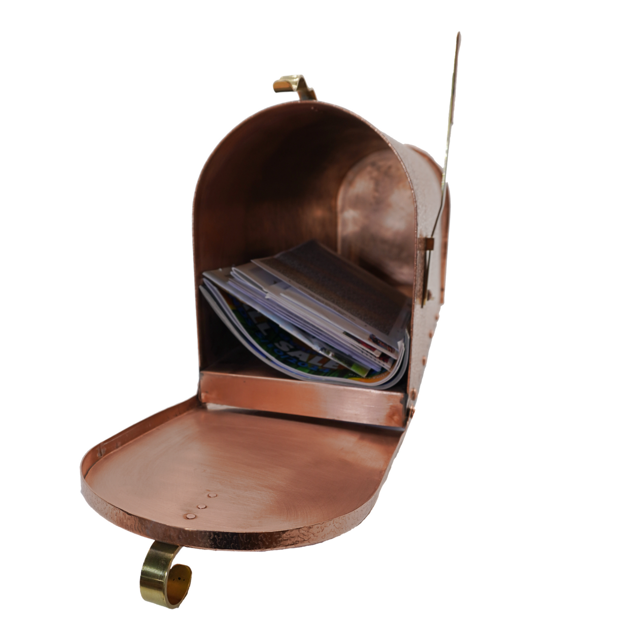 Classic Copper Mailbox at Weathervanes of Maine