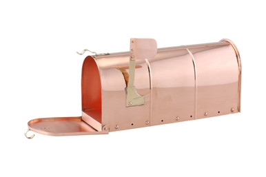 Classic Copper Mailbox at Weathervanes of Maine